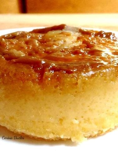 Caramel Magic Cake | Lovefoodies