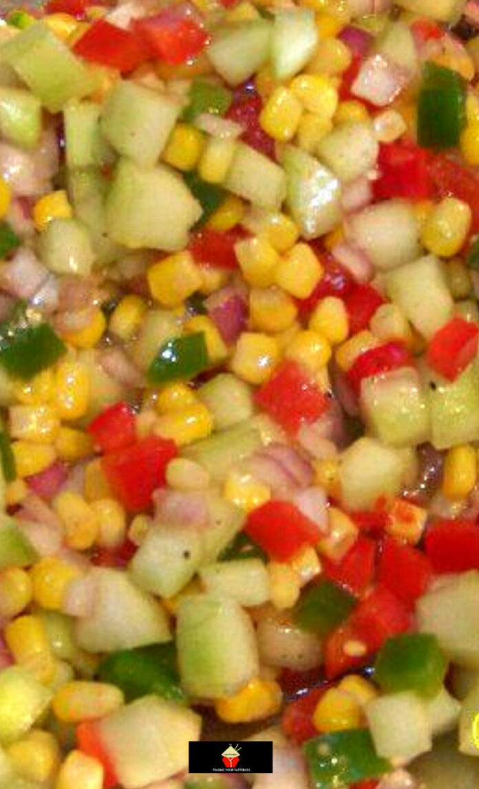Corn and Cucumber Picnic Salad | Lovefoodies
