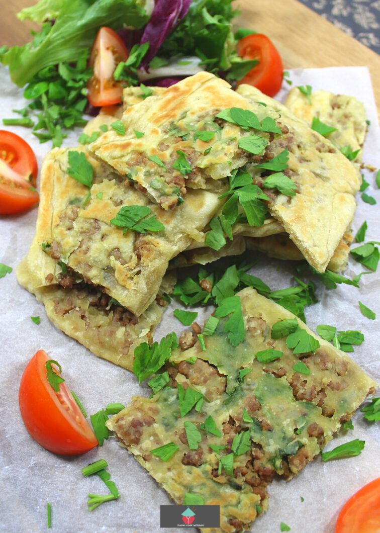 How to make Gozleme Turkish Bread | Lovefoodies