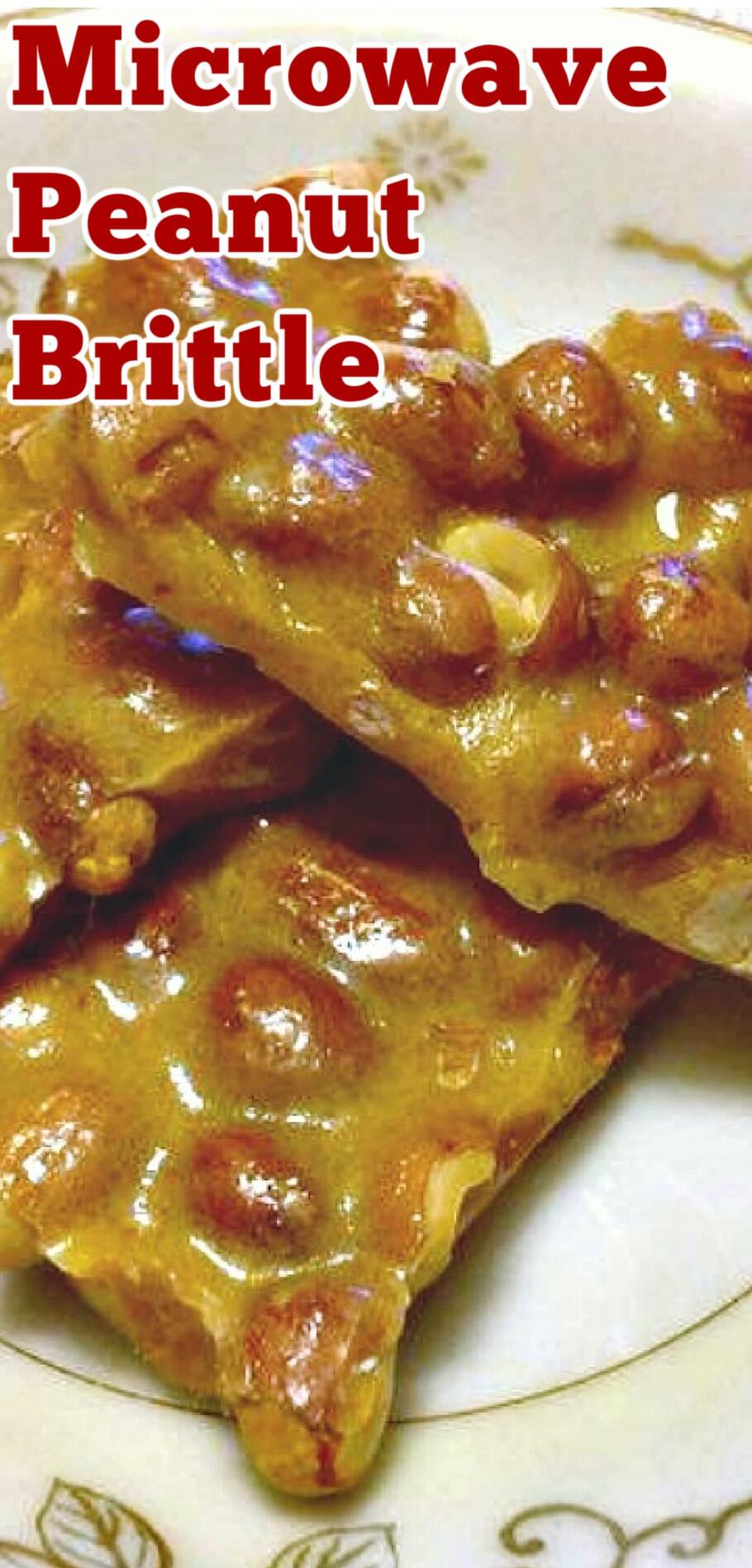 Microwave Peanut Brittle,Easy microwave candy recipe