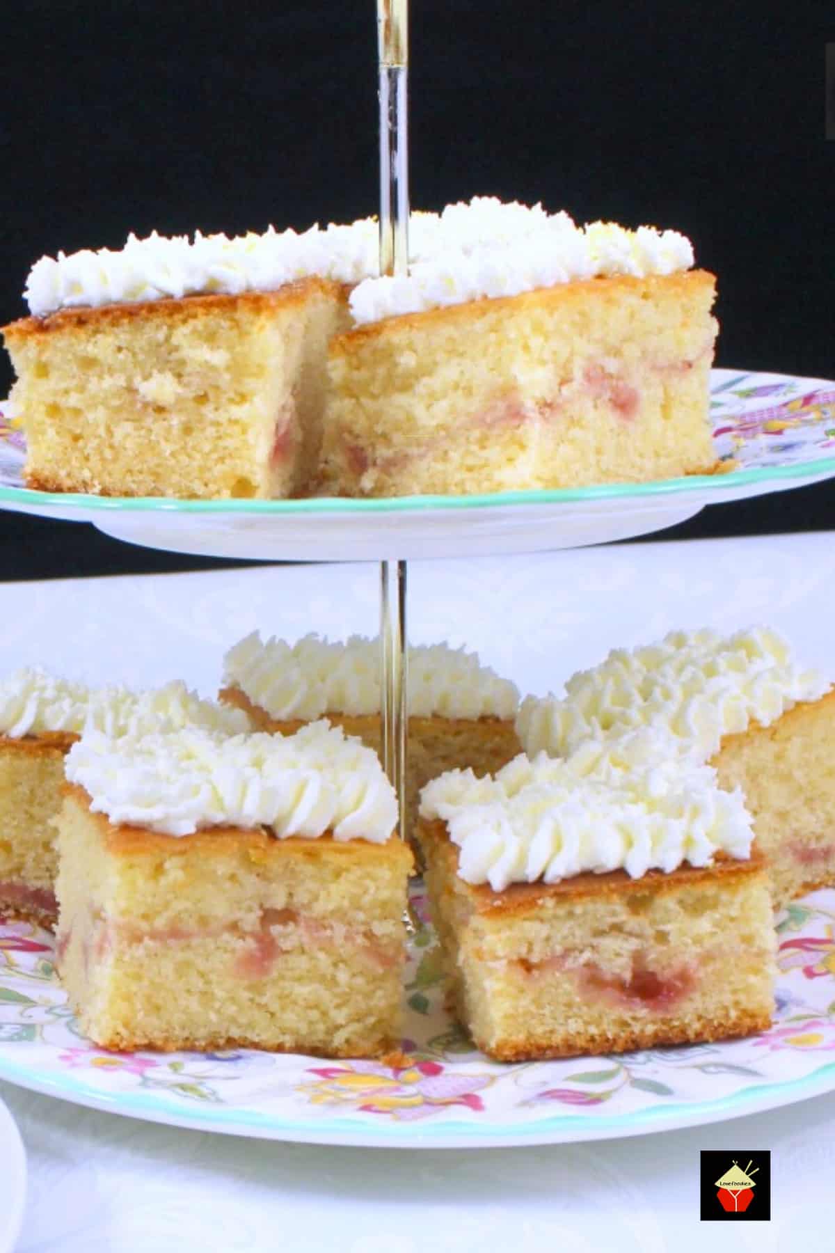 Lemon Drizzle Raspberry Ripple Cake | Lovefoodies