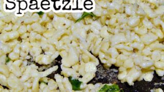 Homemade Garlic and Herb Spaetzle | Lovefoodies