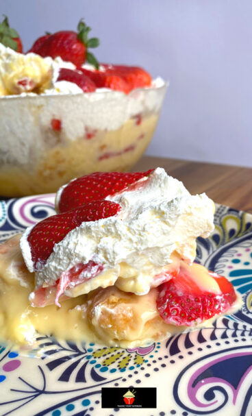 Easy Strawberry and Lemon Trifle | Lovefoodies
