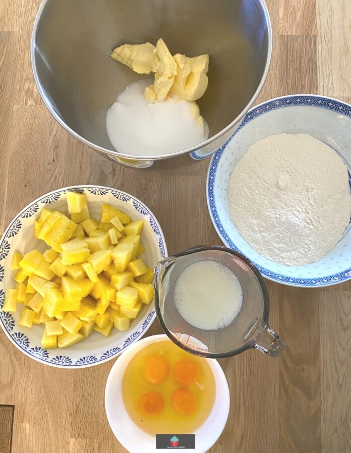 Easy Homemade Pineapple Cake | Lovefoodies