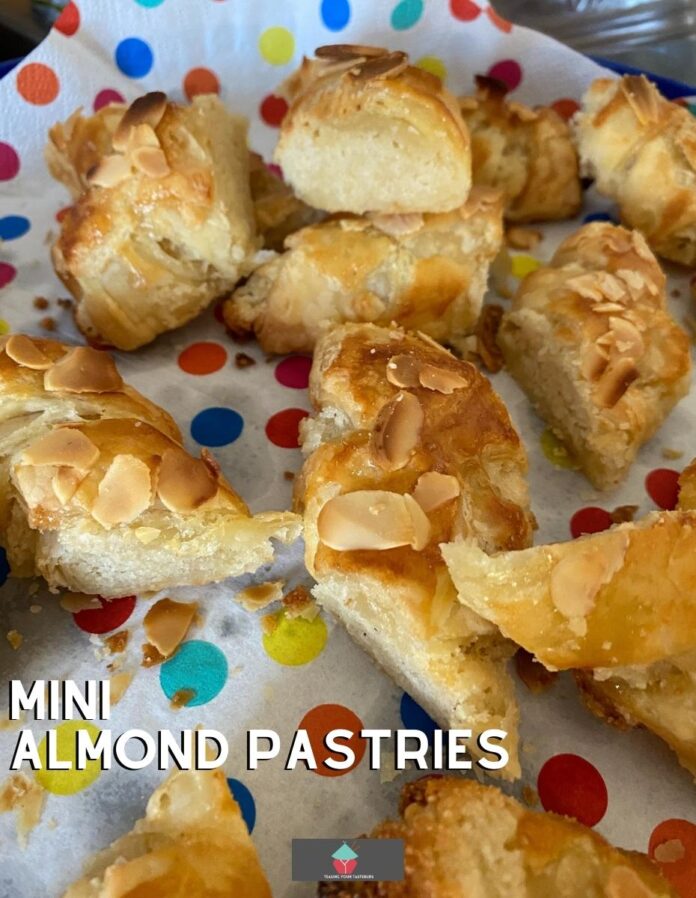 Mini Almond Pastries | Lovefoodies