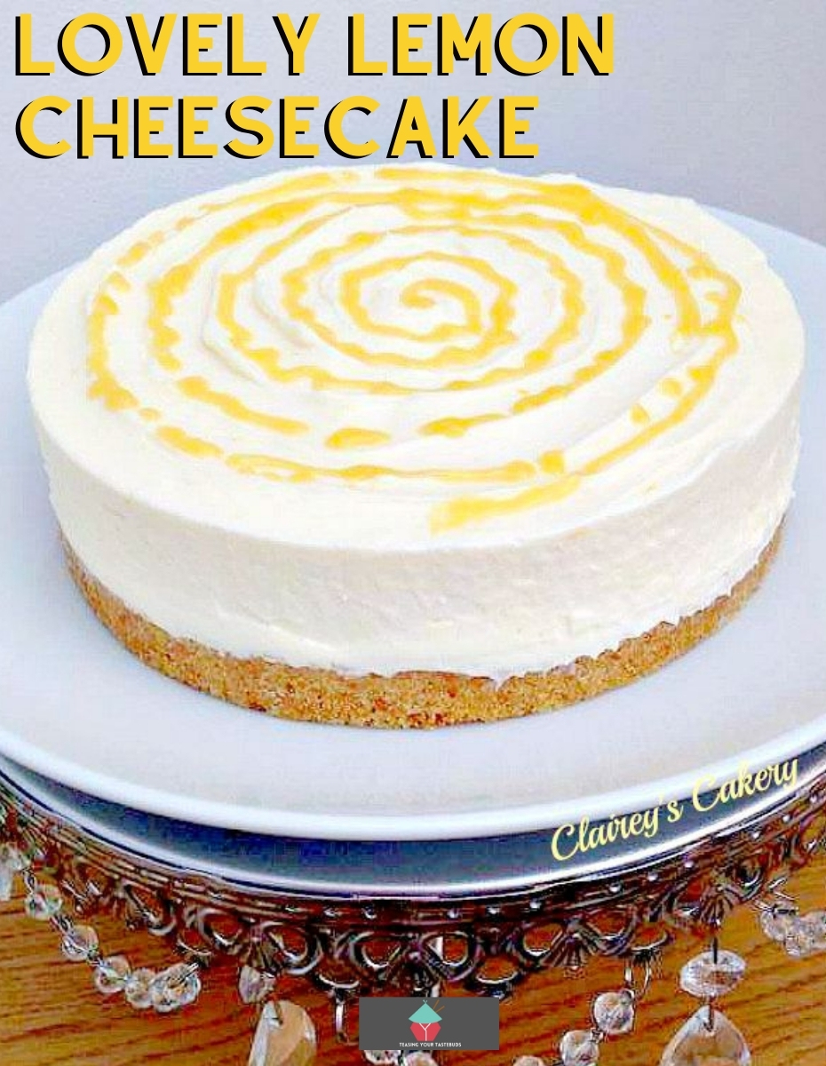 Lovely Lemon Cheesecake | Lovefoodies
