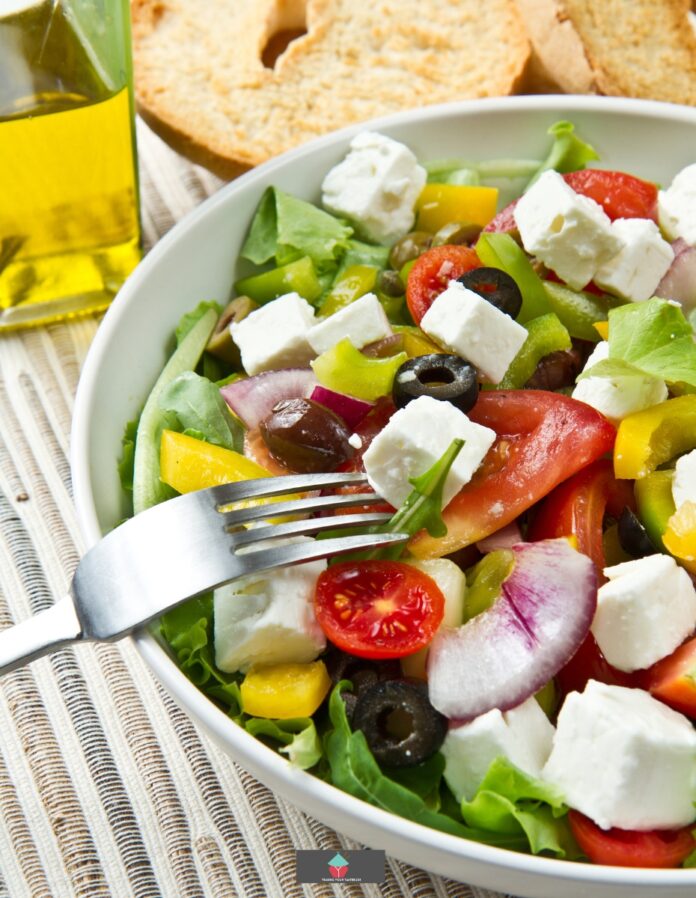 Simple Greek Salad | Lovefoodies