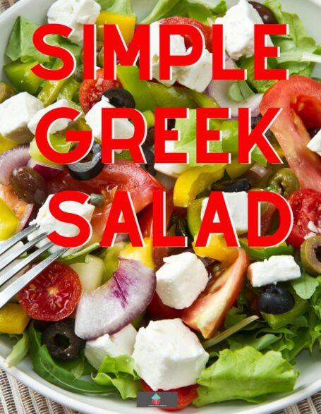 Simple Greek Salad | Lovefoodies