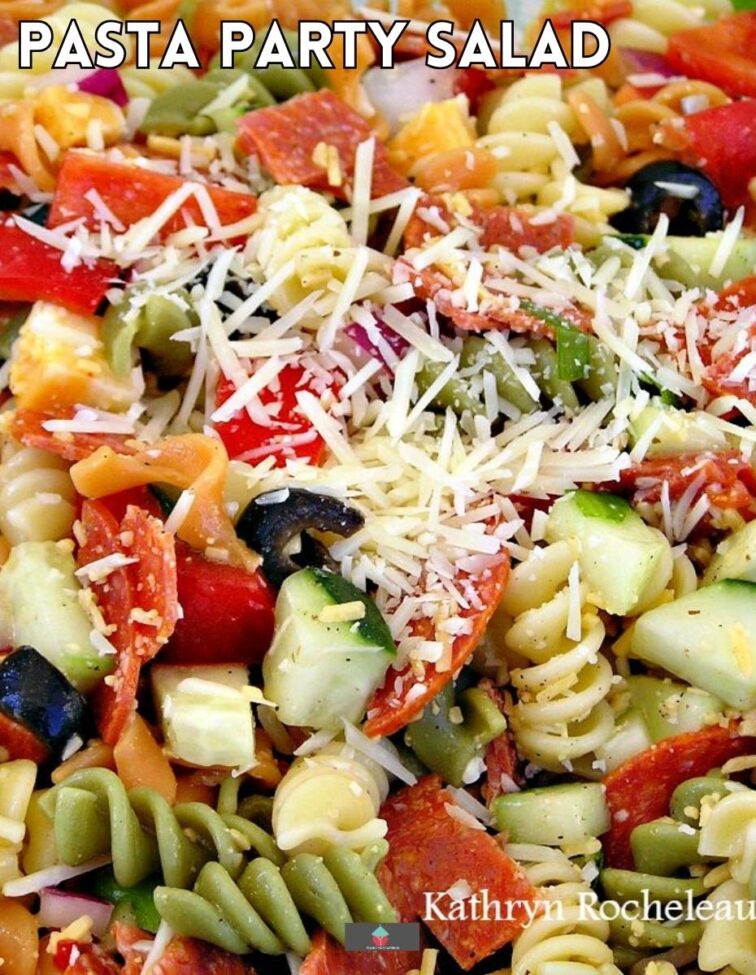 Easy Potluck Pasta Salad | Lovefoodies