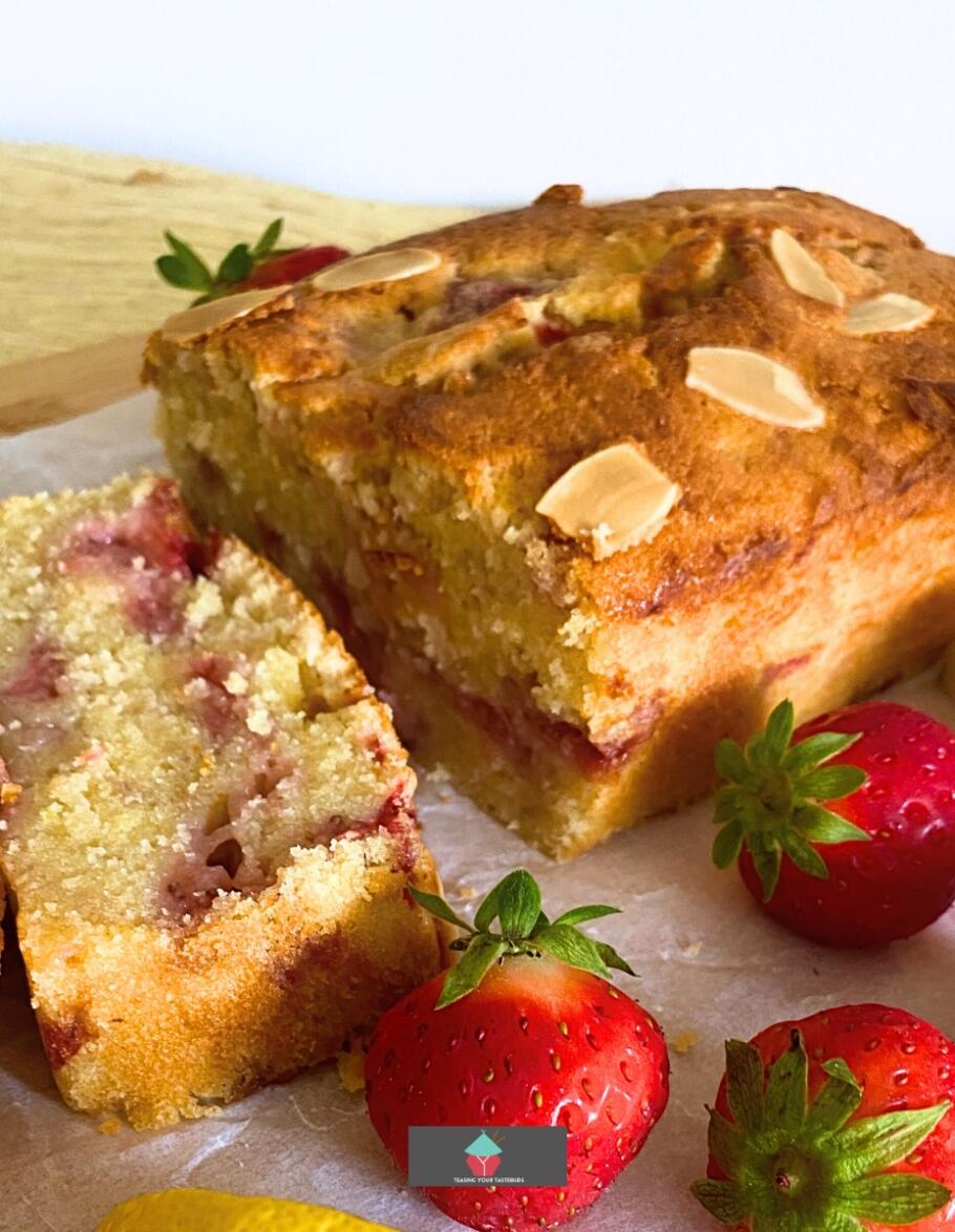 Strawberry and Lemon Loaf Cake | Lovefoodies