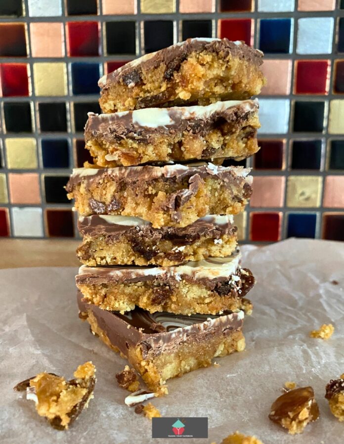 Peanut Butter and Jelly Tiffin | Lovefoodies