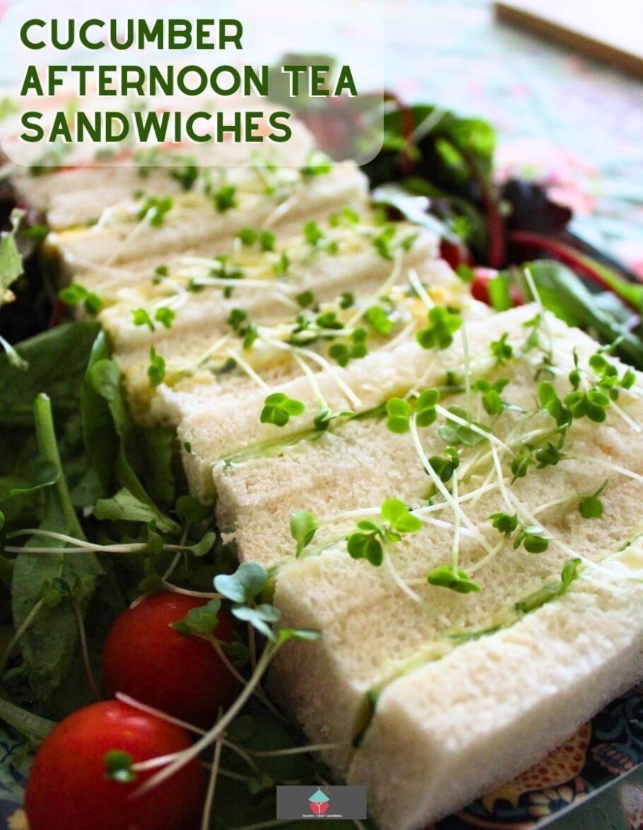Cucumber Afternoon Tea Sandwiches | Lovefoodies